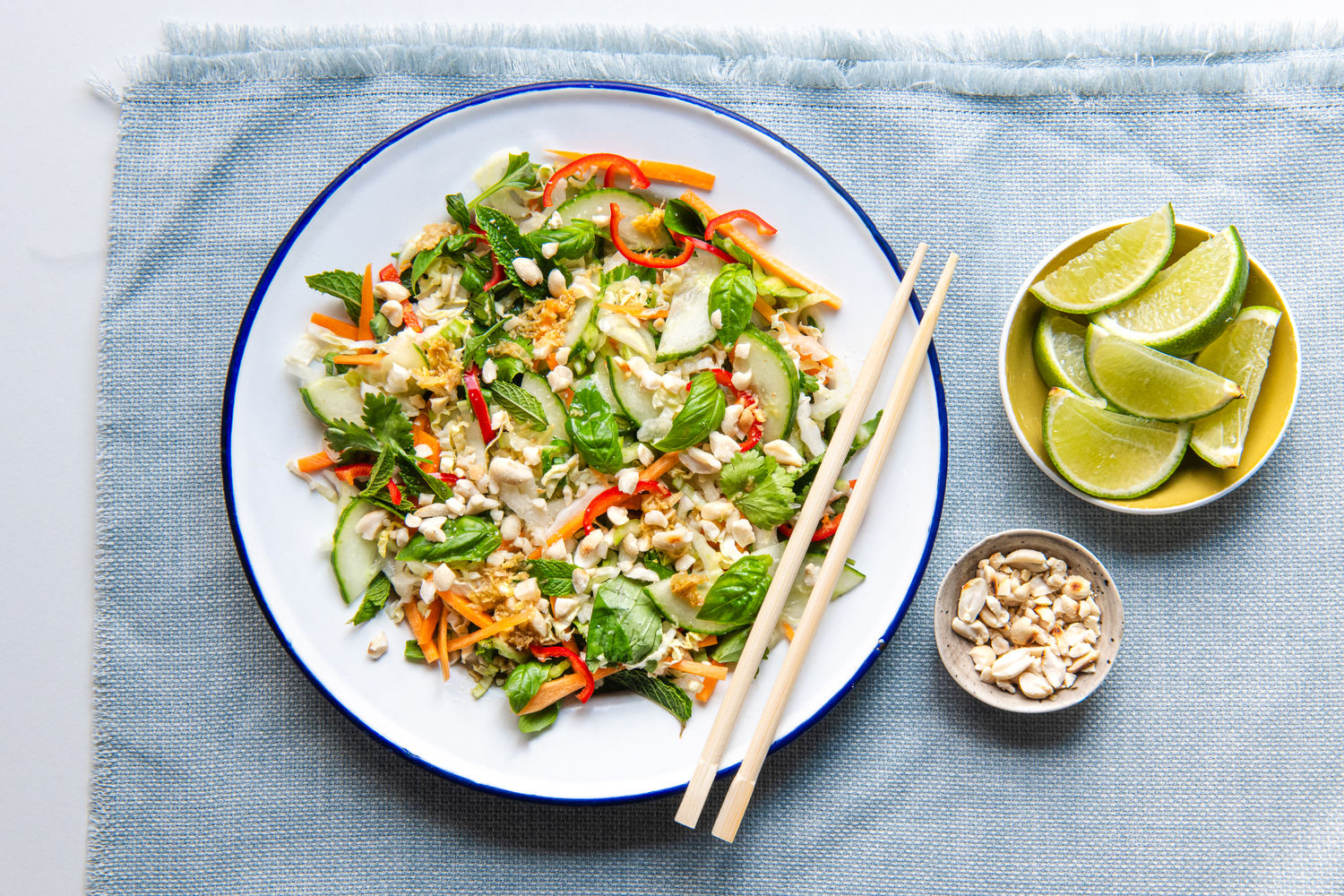Asian Style Chopped Salad with Zingy Ginger Lime Dressing | The Doctor ...