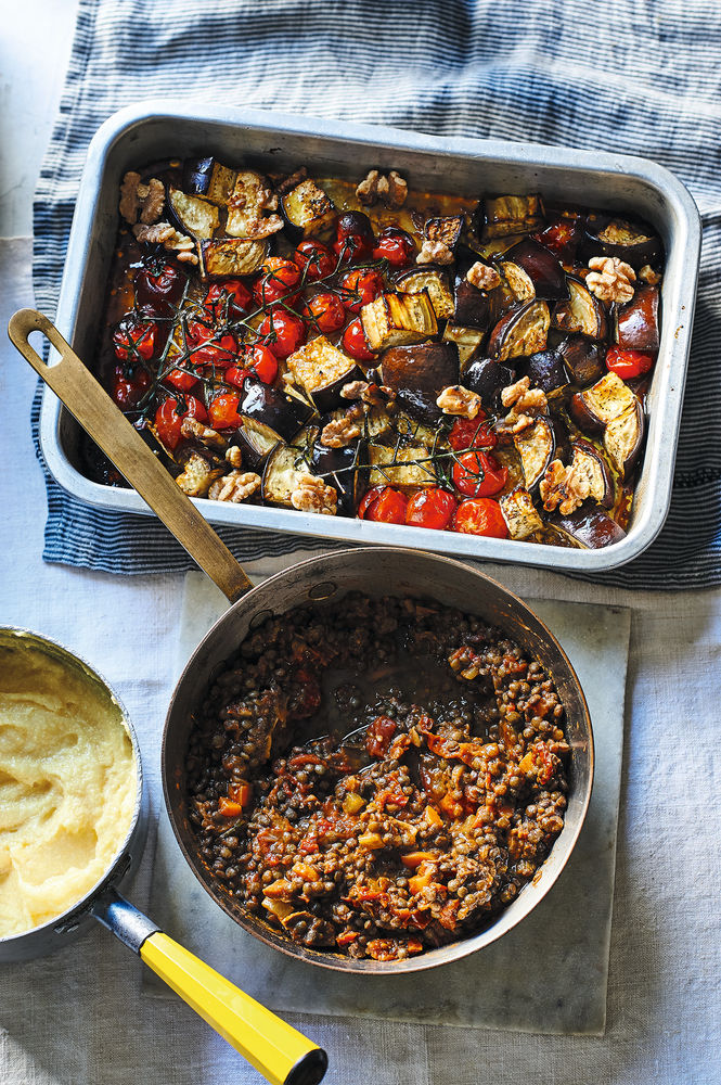 Aubergine & Walnut Ragu | The Doctor's Kitchen