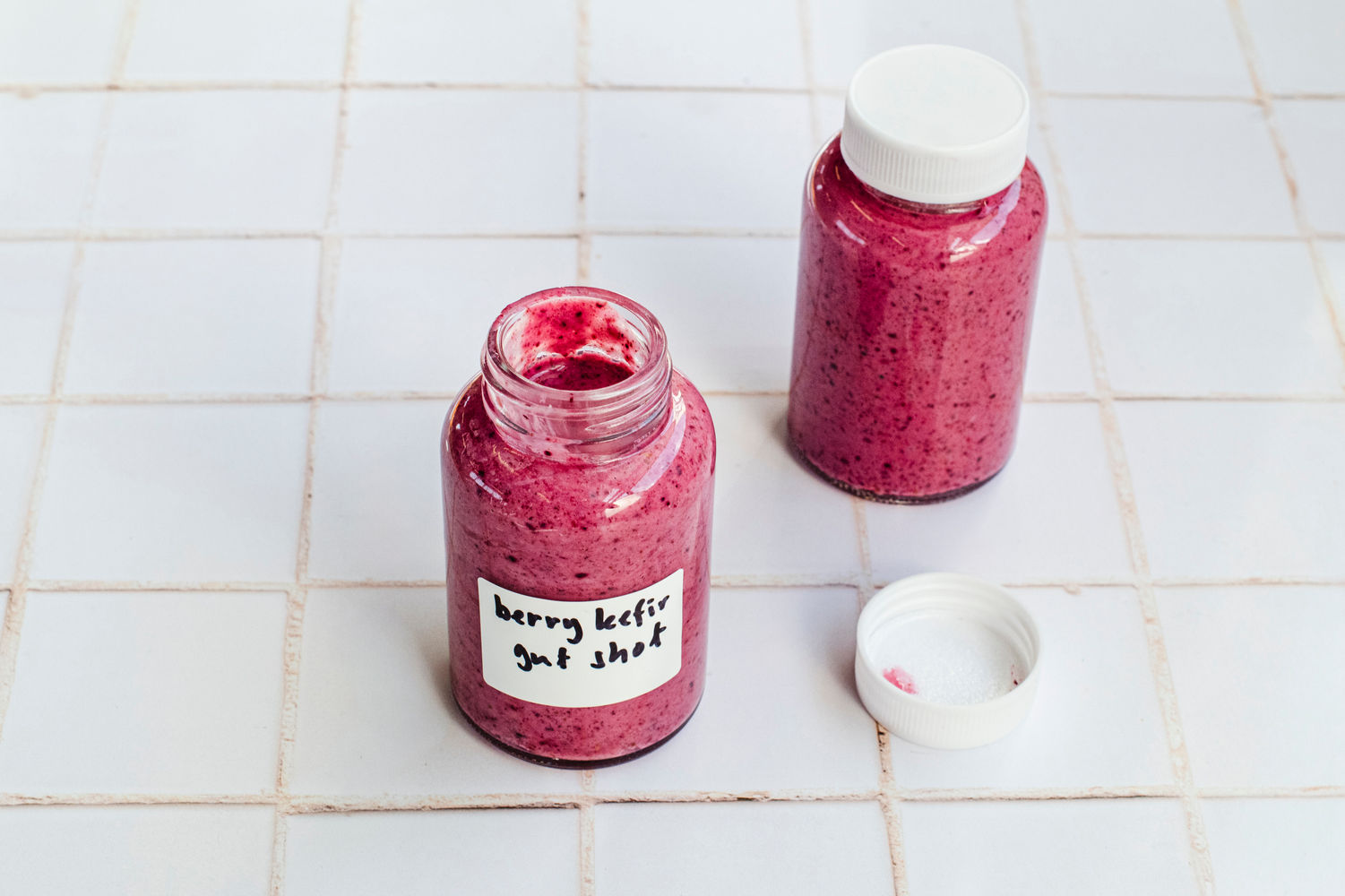 Berry Kefir Gut Shot | The Doctor's Kitchen