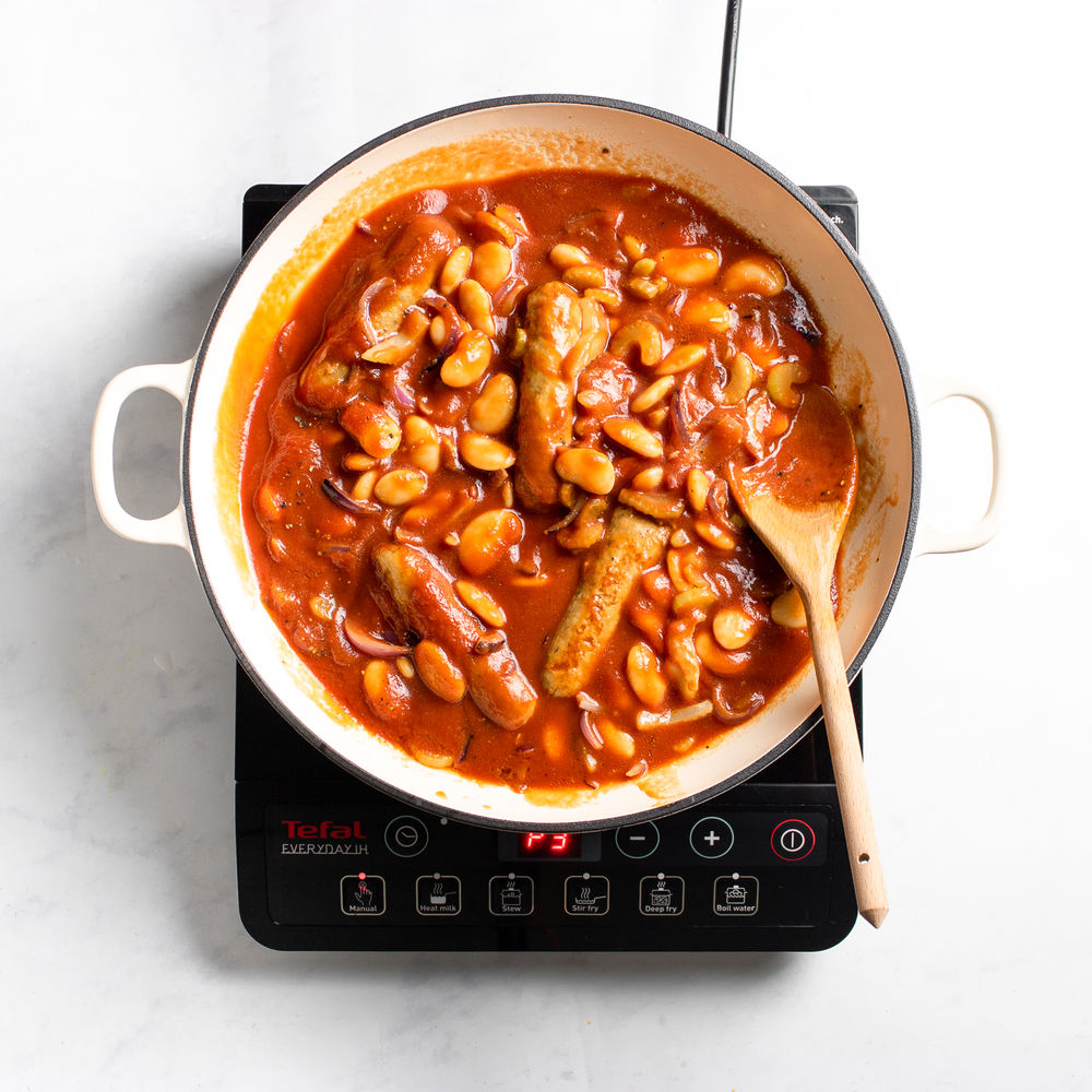 Bean and Veggie Sausage Hotpot | The Doctor's Kitchen