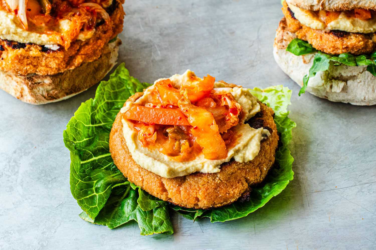 Cauliflower and Lentil Burgers | The Doctor's Kitchen