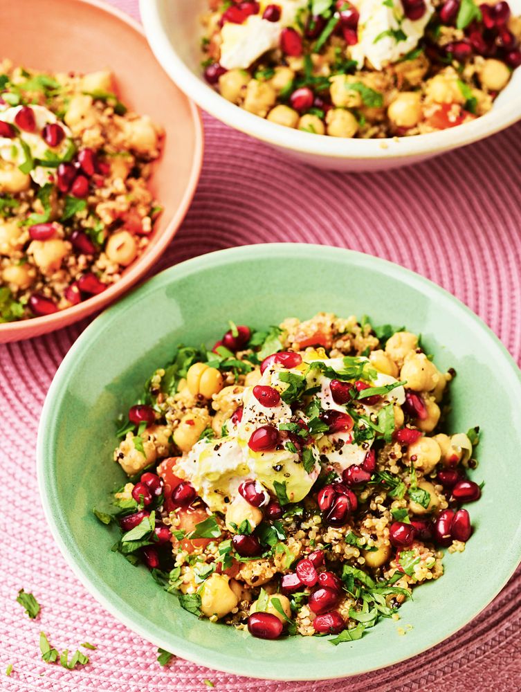 Dr Saliha's Lemon + Herbs + Chickpeas + Quinoa | The Doctor's Kitchen