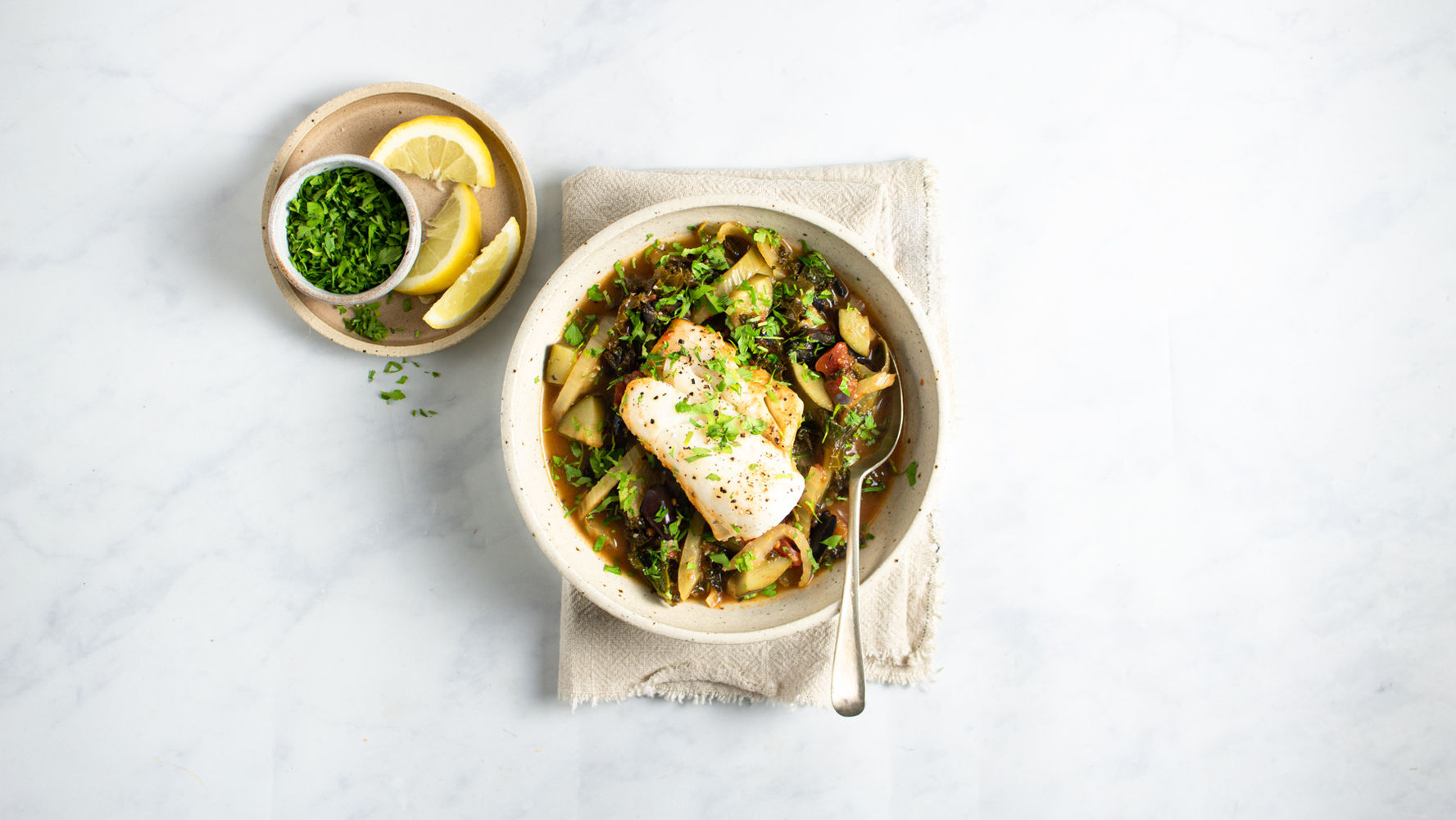 Fennel and Black Olive Fish | The Doctor's Kitchen