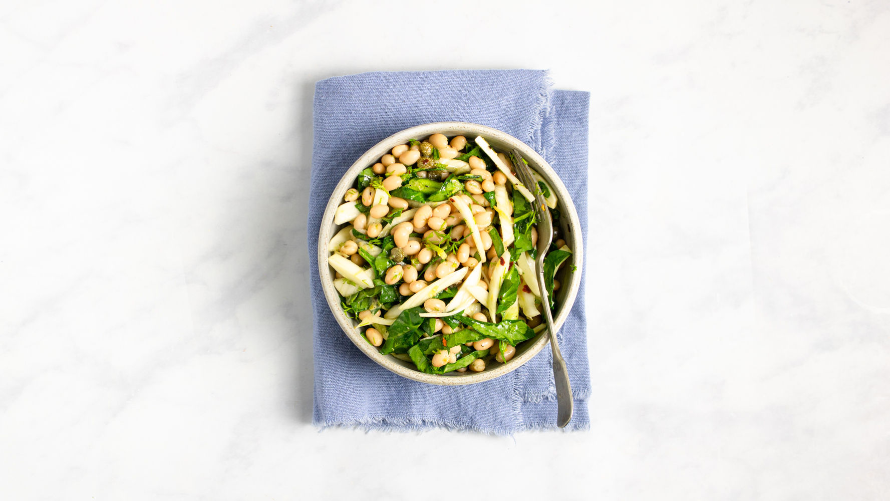 Haricot Bean Salad with Shaved Fennel and Dill | The Doctor's Kitchen