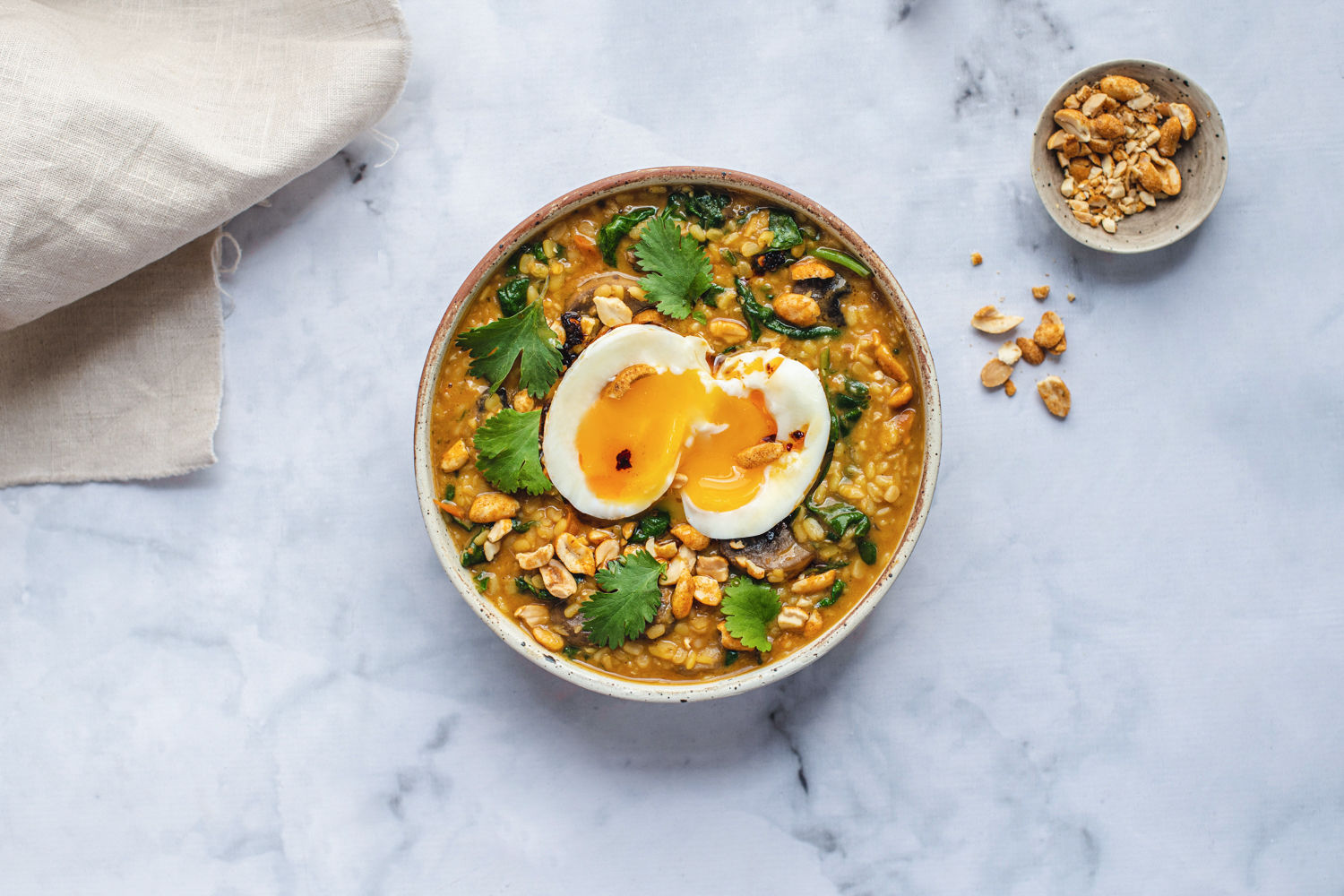 Laksa Split Peas and Eggs | The Doctor's Kitchen