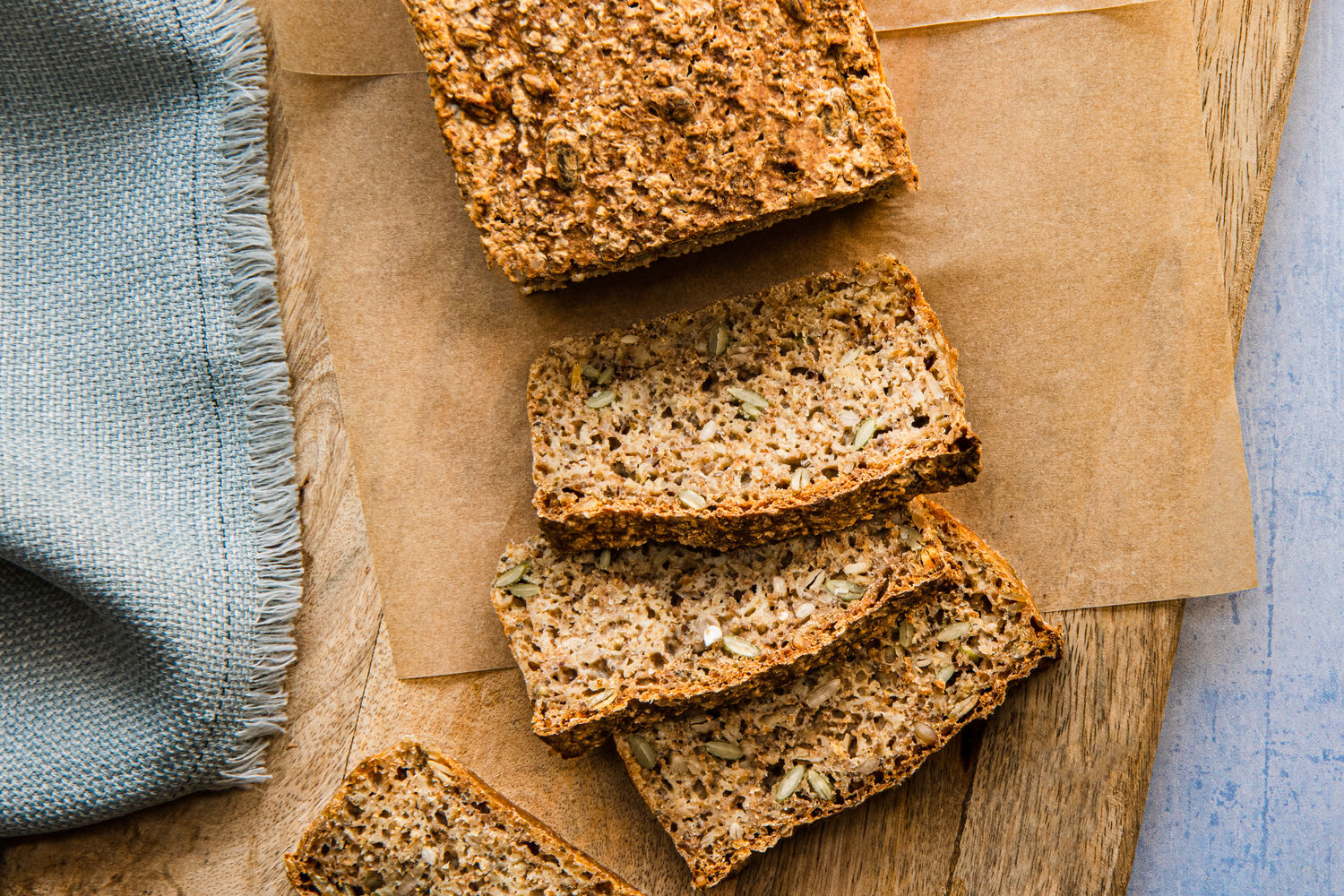 No-Knead Chia, Flax, and Oat Bread | The Doctor's Kitchen