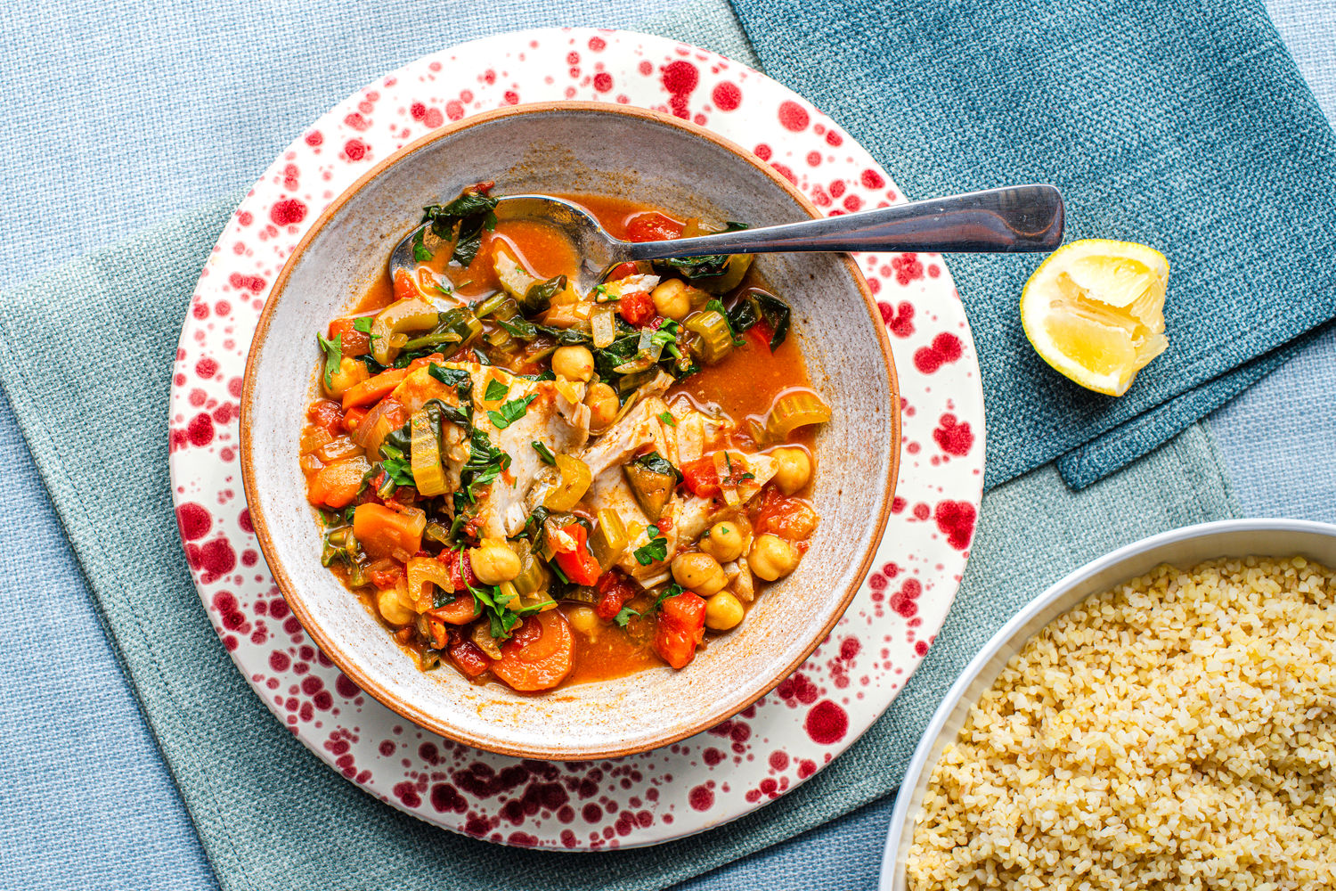 One-pan Moroccan-style Fish and Chickpeas | The Doctor's Kitchen