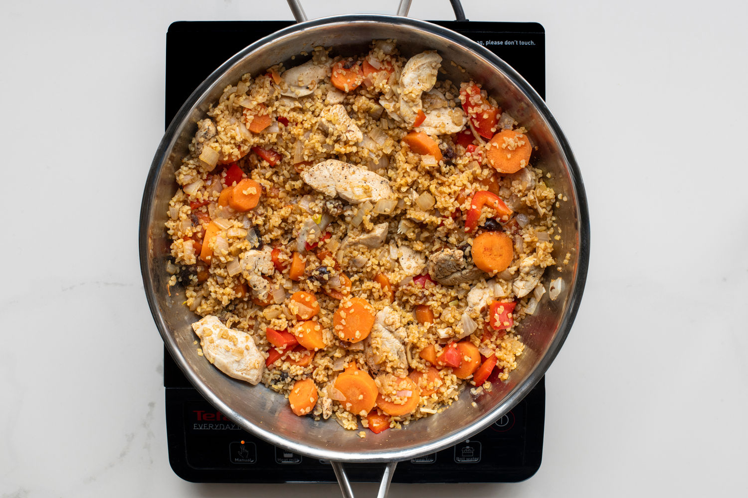 One-pot Chicken and Bulgur with Chermoula | The Doctor's Kitchen