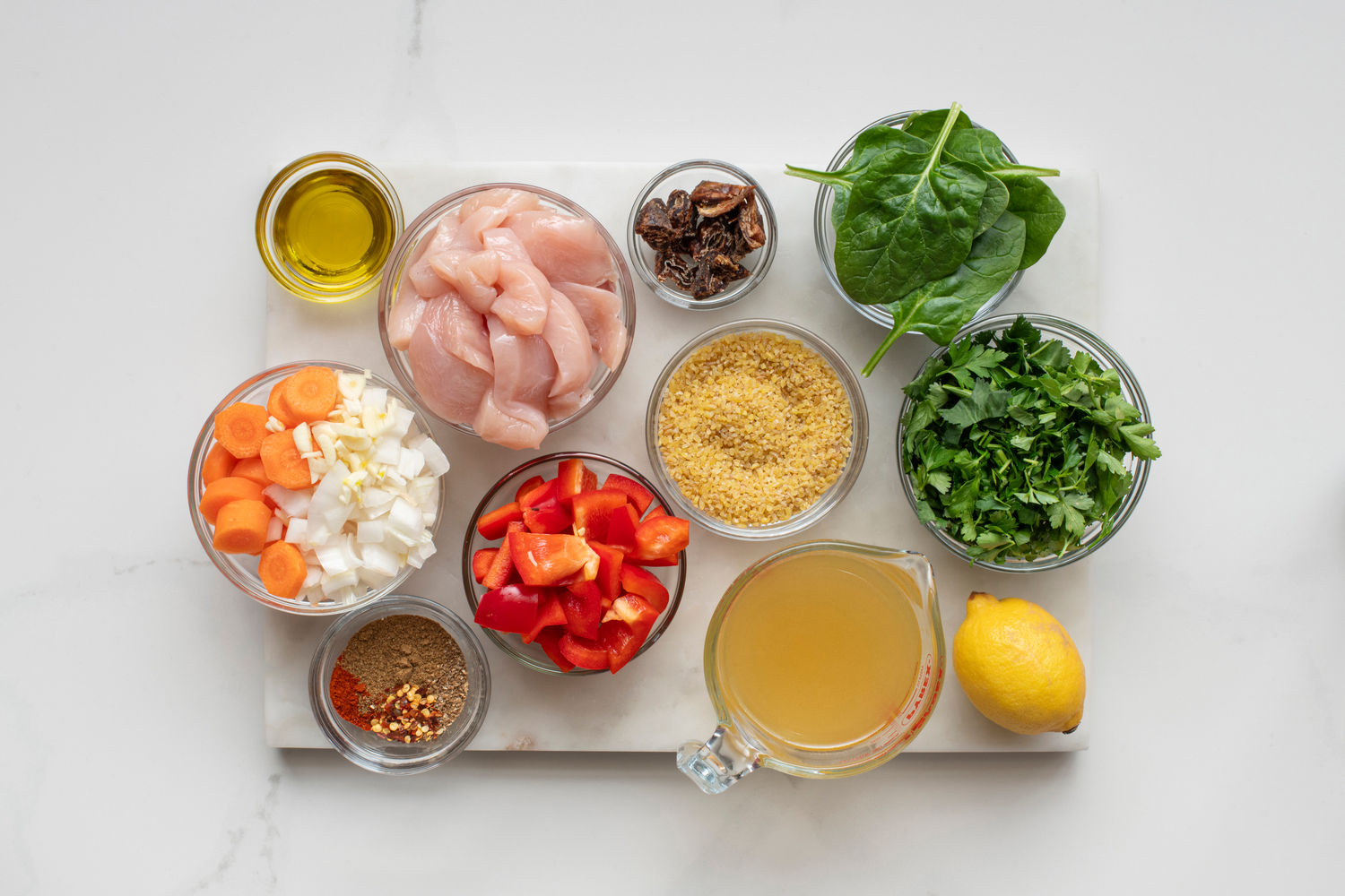 One-pot Chicken and Bulgur with Chermoula | The Doctor's Kitchen