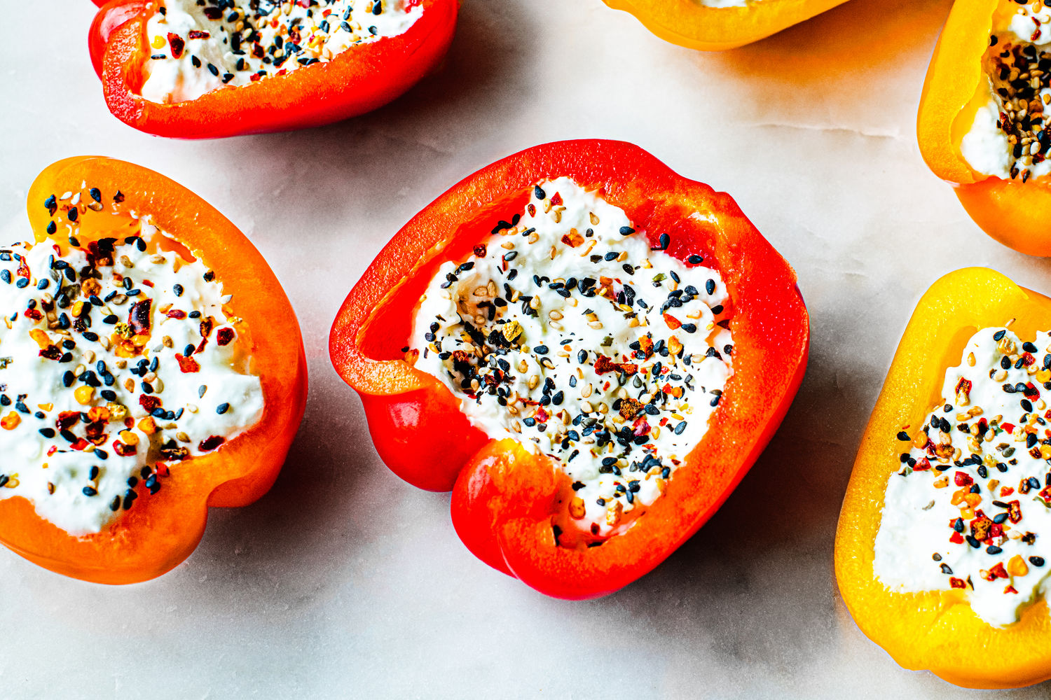 Pepper Cottage Cheese Boats | The Doctor's Kitchen