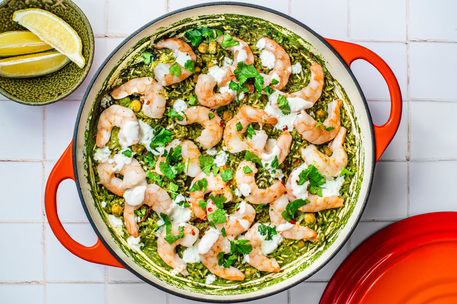 Prawn, Spinach and Rice One Pot | The Doctor's Kitchen