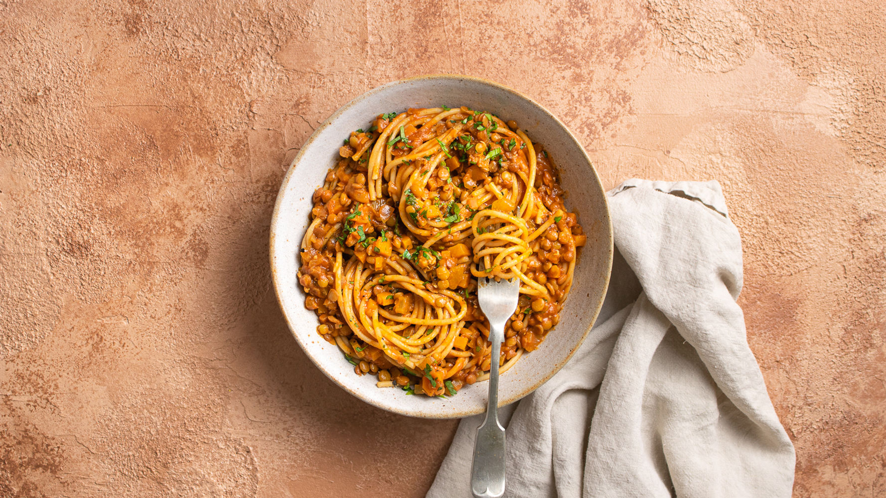 5 a day Lentil Bolognese | The Doctor's Kitchen