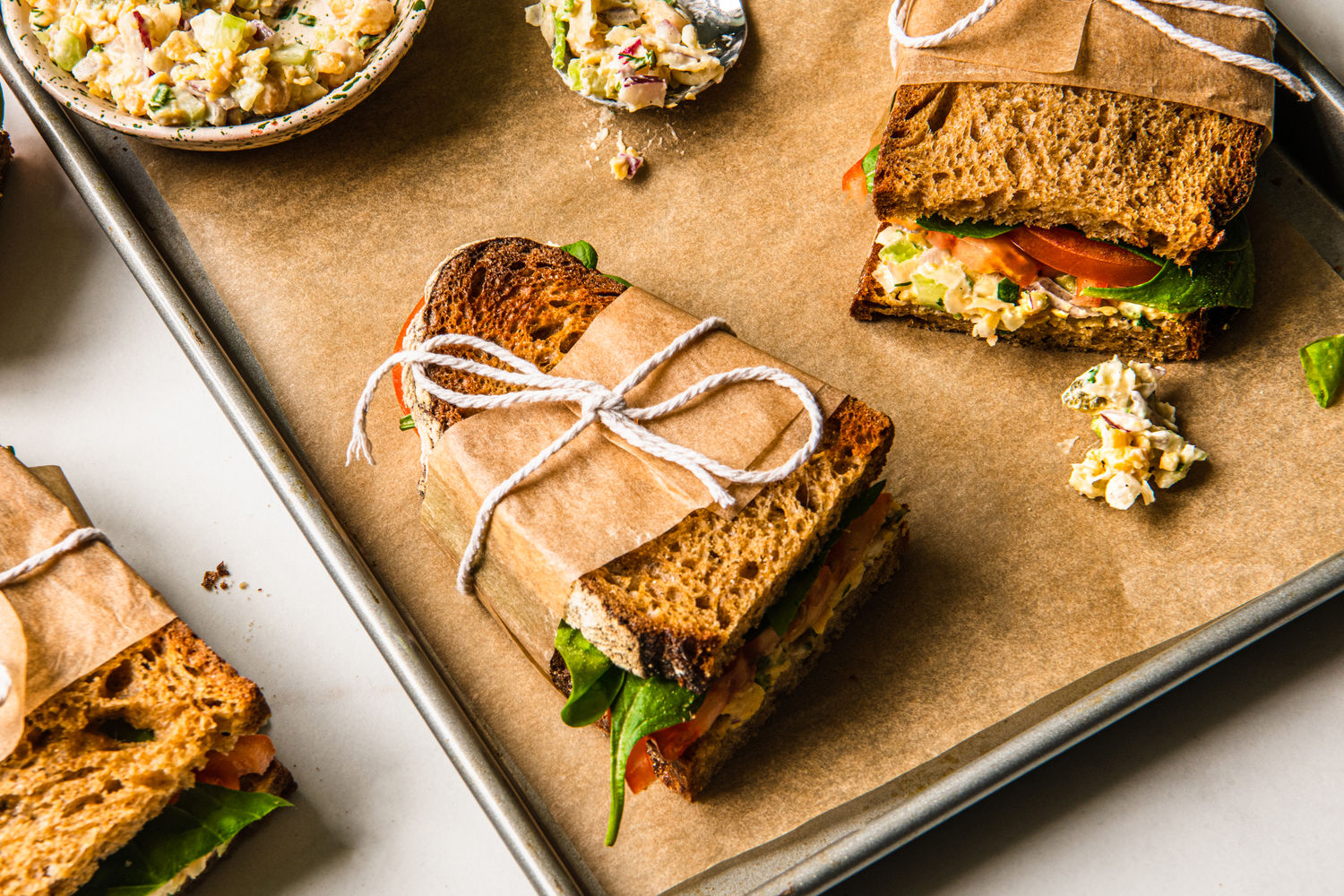 Smashed Chickpea Sandwich | The Doctor's Kitchen