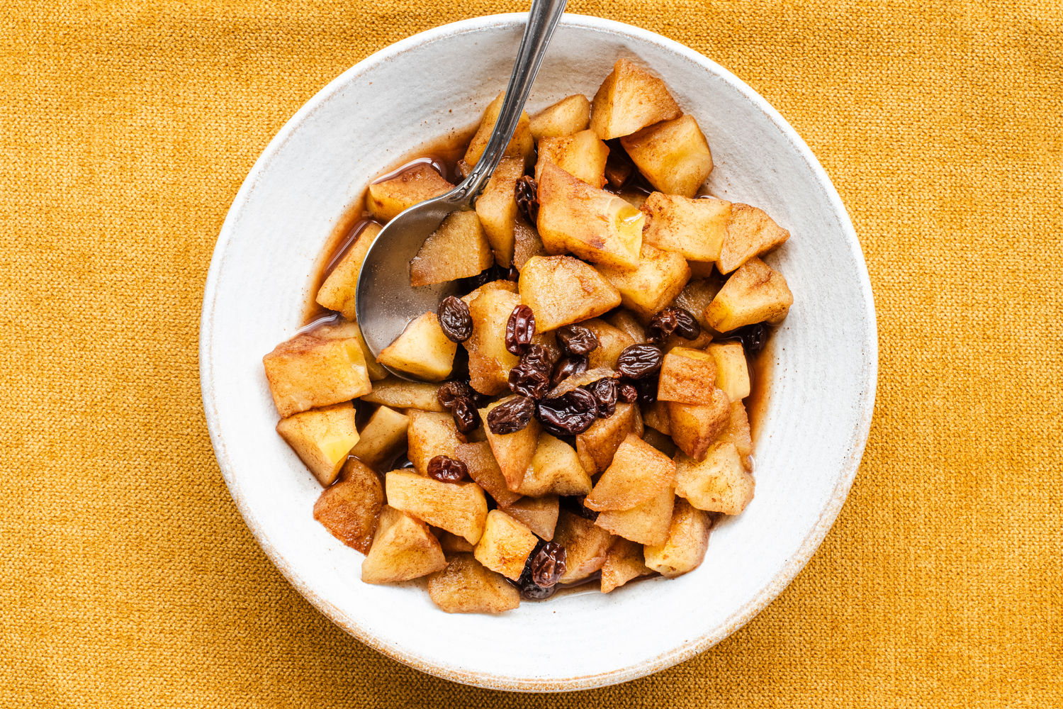 Spiced Apple & Raisin Compote | The Doctor's Kitchen