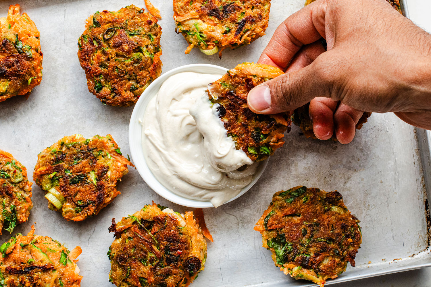 Spiced Lentil Fritters | The Doctor's Kitchen