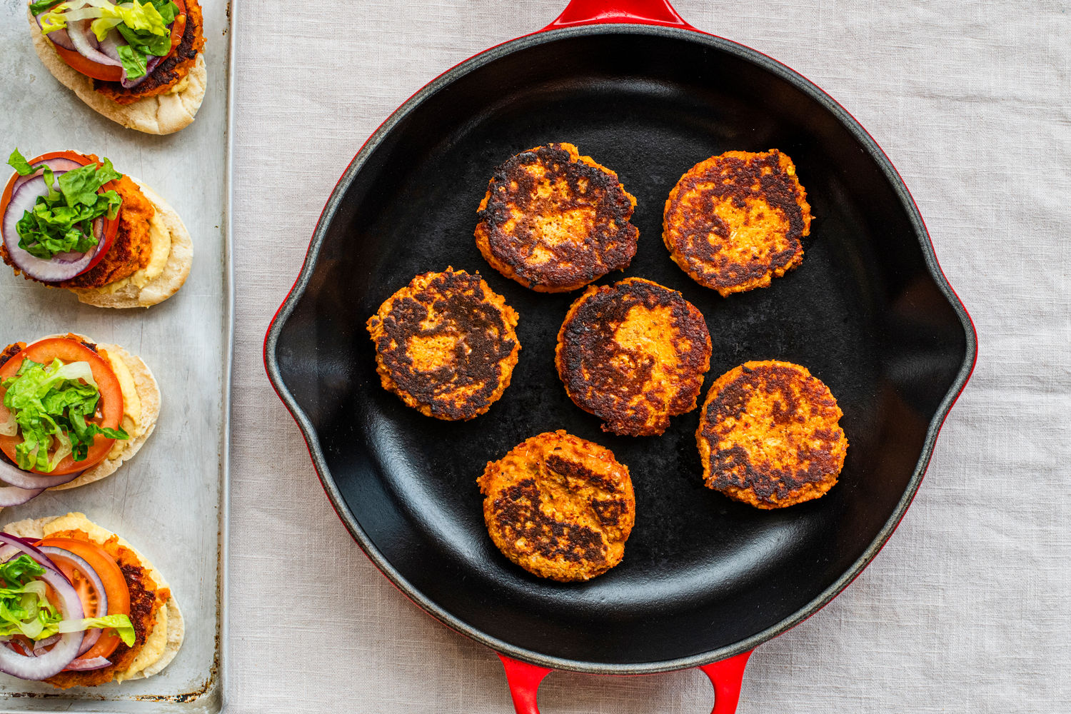 Sun-dried Tomato Lentil Fritters | The Doctor's Kitchen