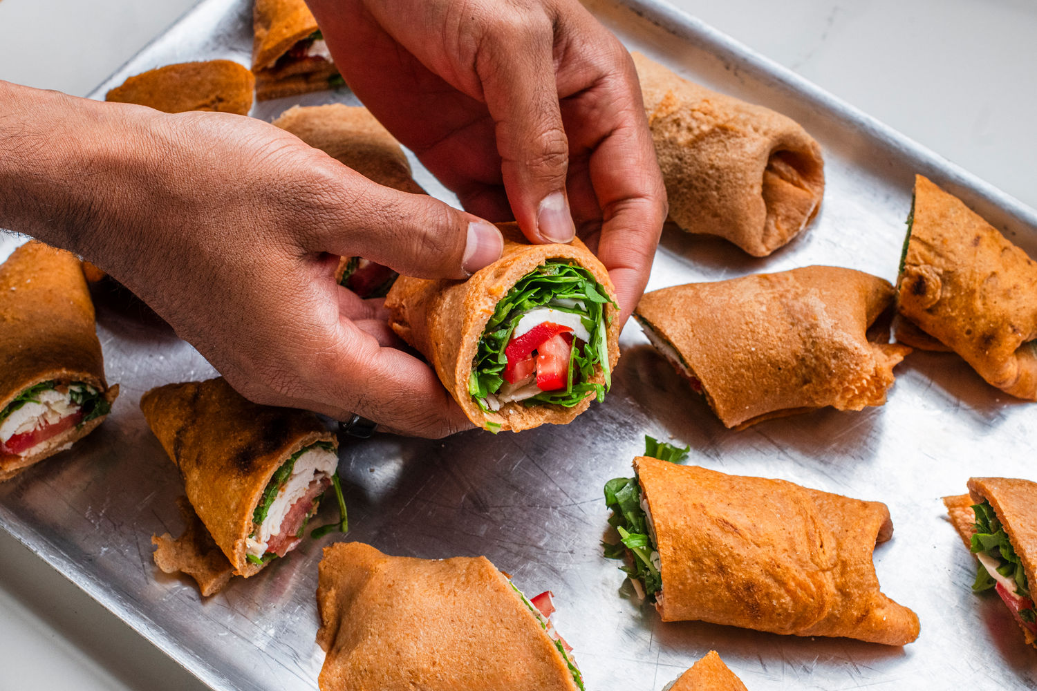 Sundried Tomato Oat Wraps | The Doctor's Kitchen