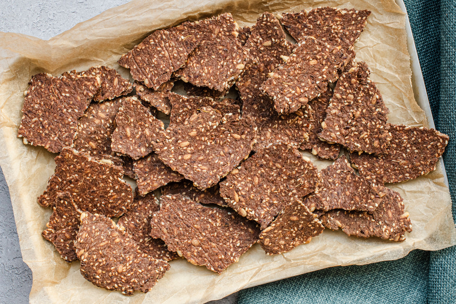 Teff Crackers | The Doctor's Kitchen