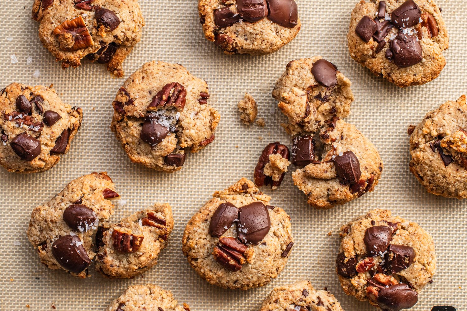 Tim Spector's Pecan Chocolate Cookies | The Doctor's Kitchen